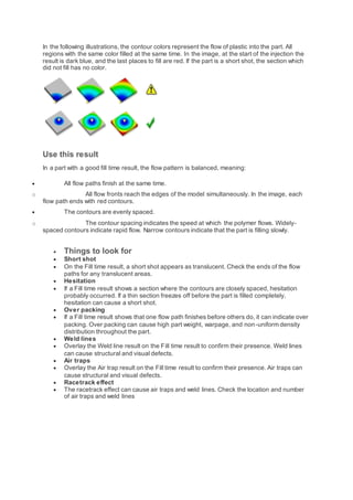 Run a part fill analysis | PDF