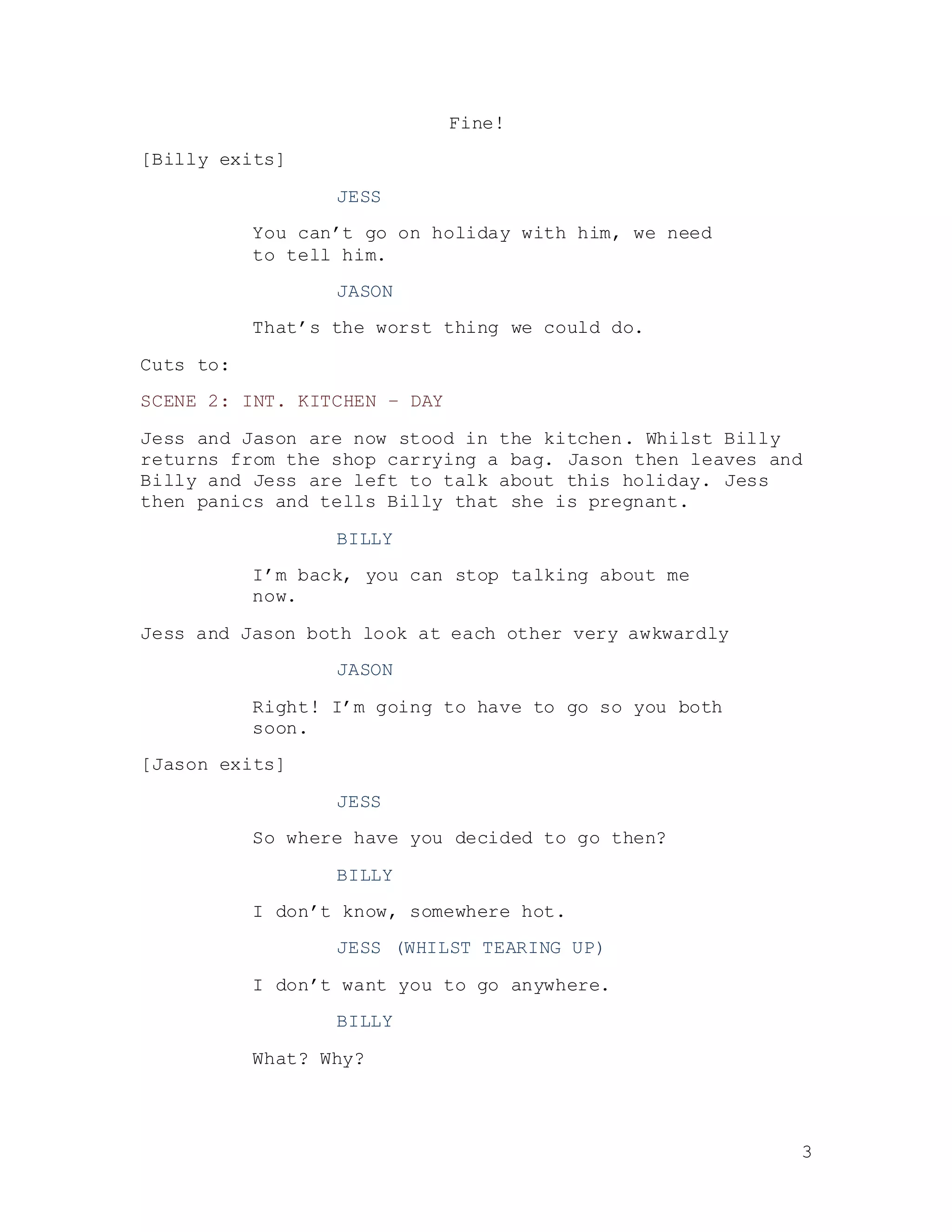 Runaway script draft 2 | DOCX