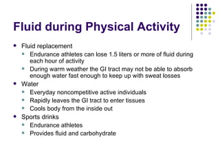 Eating for Performance (Nutrition for Runners) | PPT