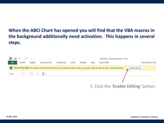 ABCi Charts - Runcharts Tool user guide | PPTX | Science