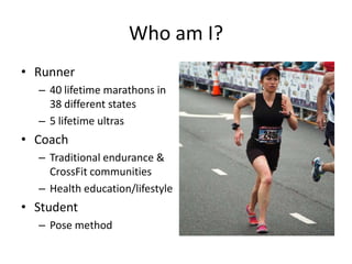 Efficient Running with Pose Method | PPTX