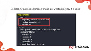 Run Containers in RHEL - RHCSA (RH134).pdf