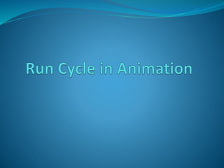 Run cycle in animation | PPTX