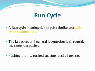 Run cycle in animation | PPT