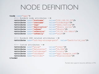 Rundeck: The missing tool | PPT