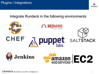 Rundeck Open Source Workflow Automation | PDF