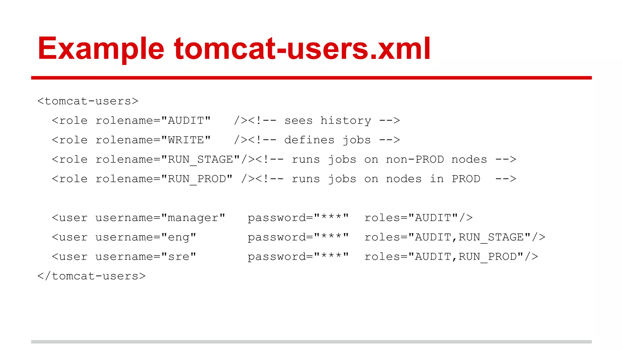 RUNDECK PRO - example acl policy convention | PPT
