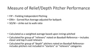 Why Does a Team Outperform its Run Differential? | PPTX
