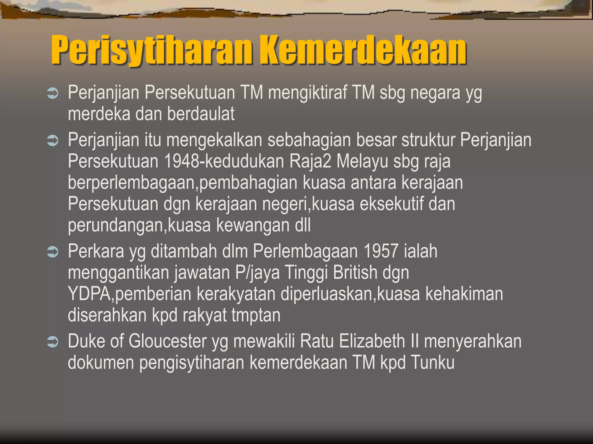 Rundingan merdeka | PPT
