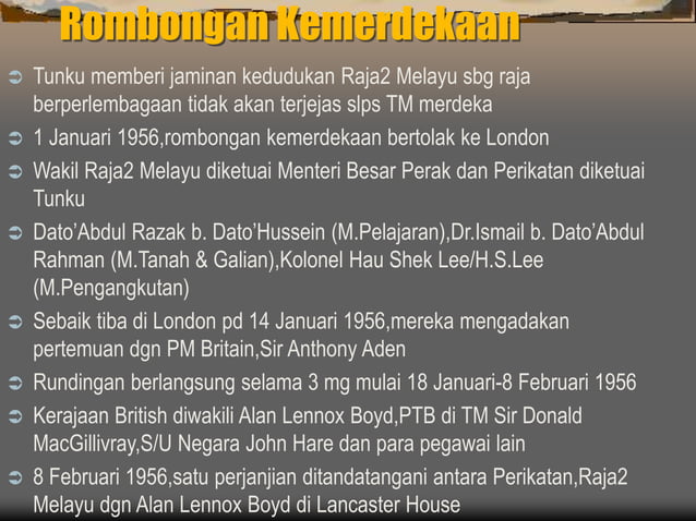 Rundingan merdeka | PPT