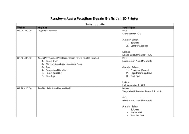 Rundown Acara Kegiatan Pelatihan desain.pdf