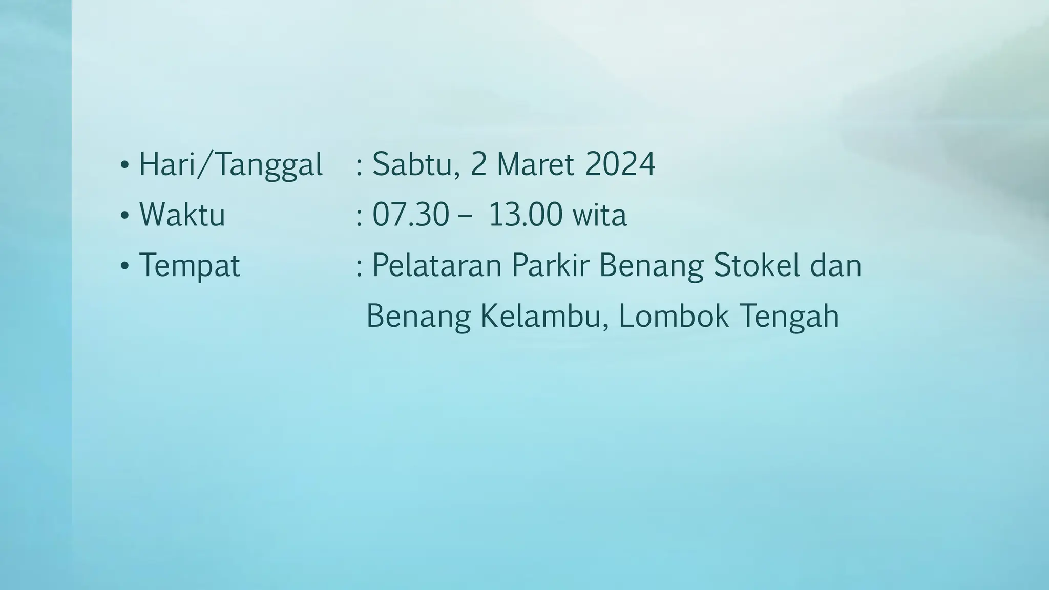 RUNDOWN KEGIATAN RIHLAH SEKOLAH MENENGGAH | PDF