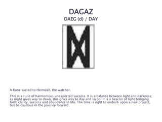 Runes cards power point | PPTX