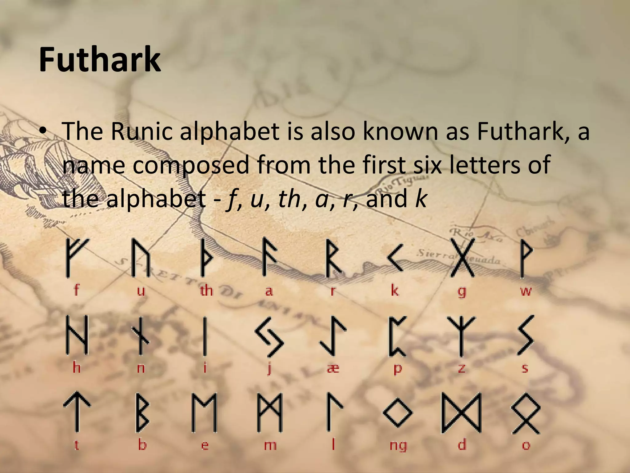Runes in Old English | PPTX