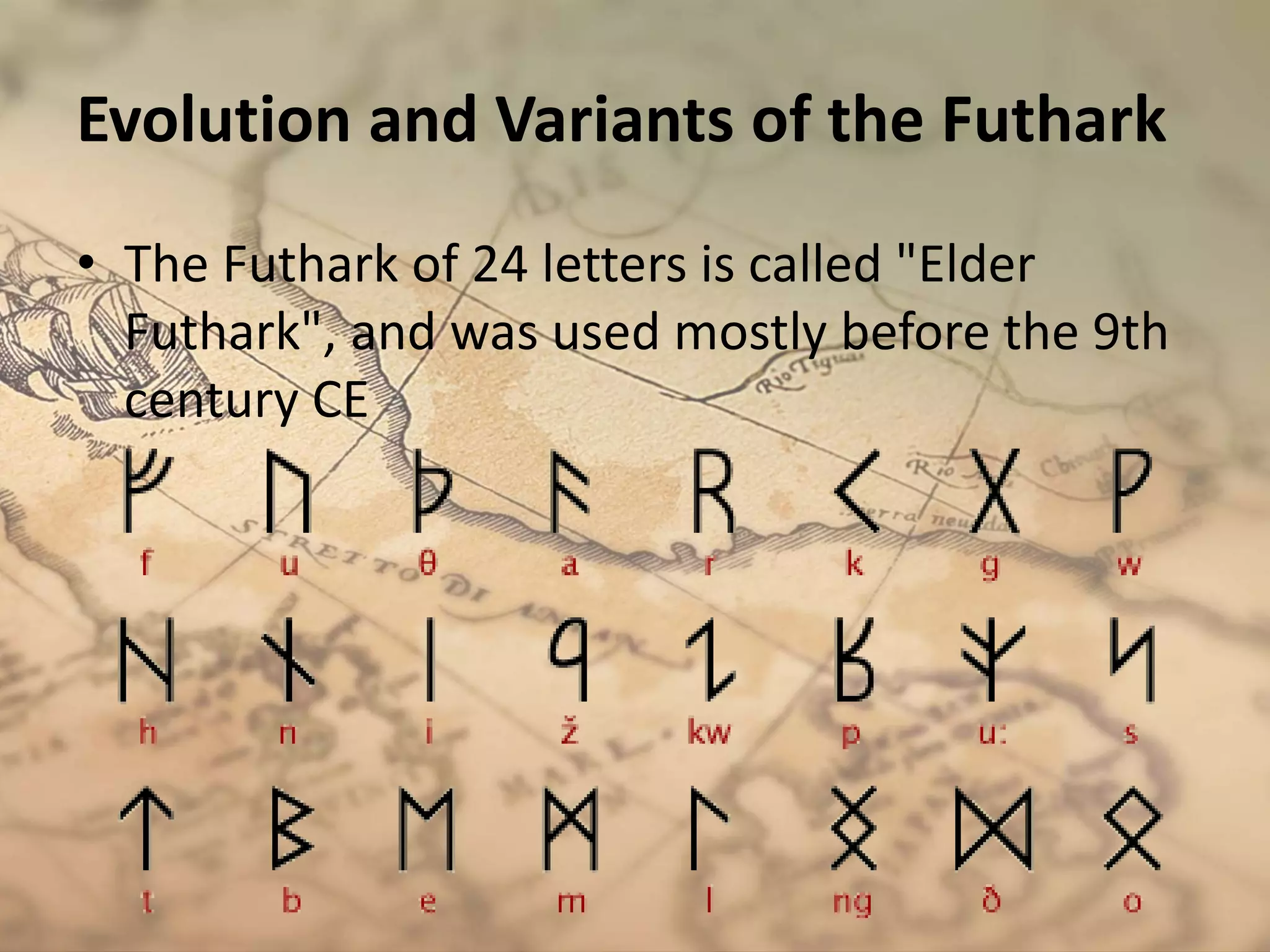 Runes in Old English | PPTX
