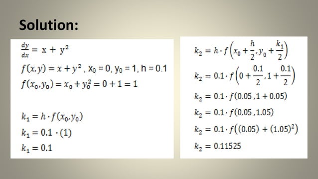 Runge-Kutta-Methods.pptx | Physics | Science
