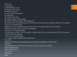 Runge kurta method of order Four and Six | PPTX