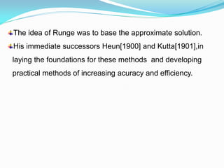 Runge kutta | PDF | Physics | Science