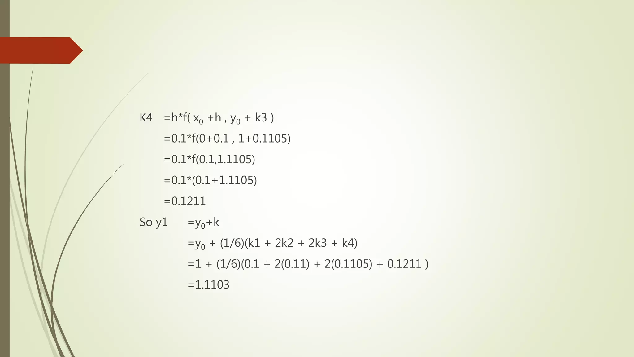Runge Kutta Method | PPTX