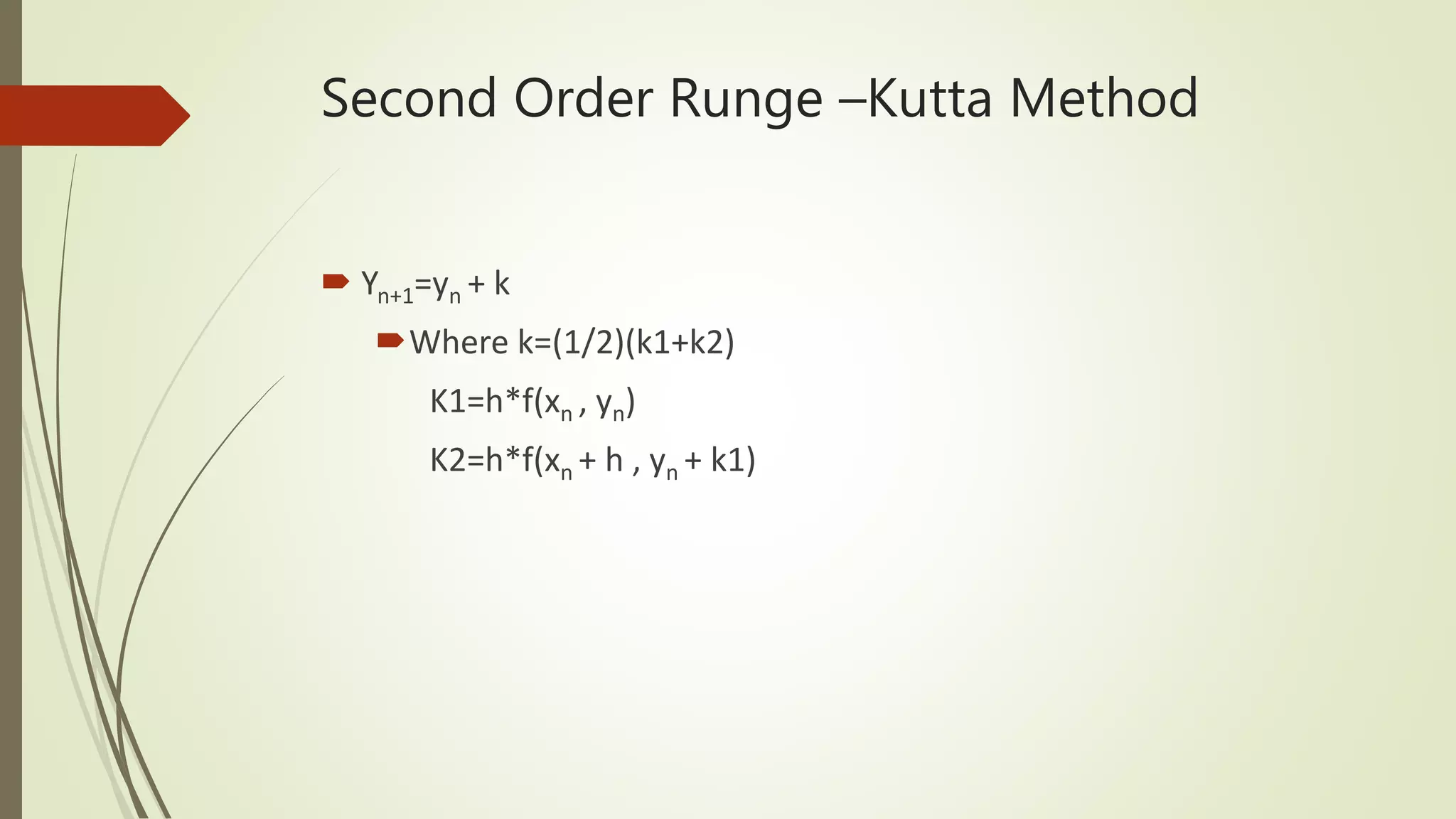 Runge Kutta Method | PPTX