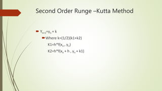 Runge Kutta Method | PPTX