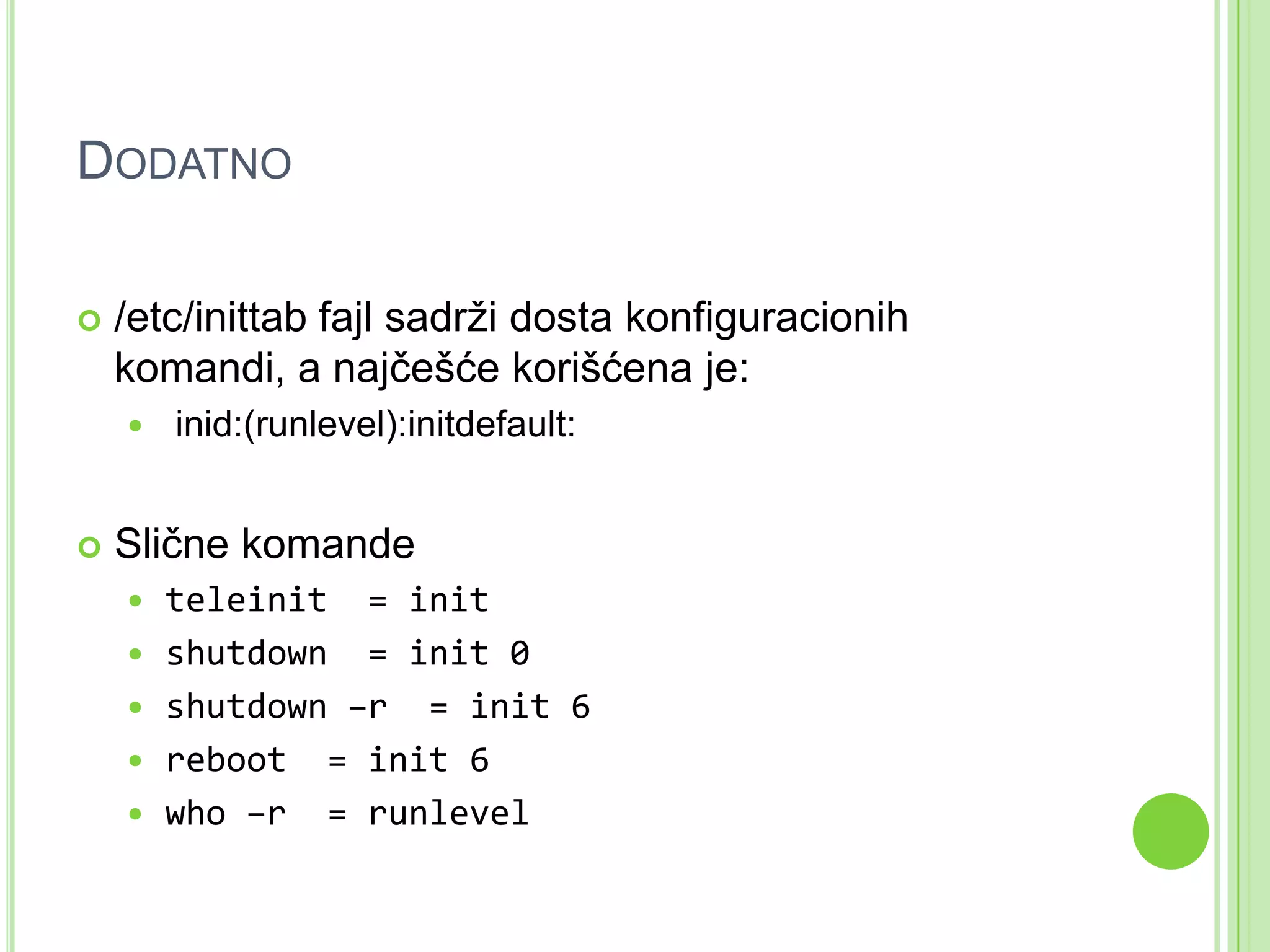 Runlevels in Linux | PPT