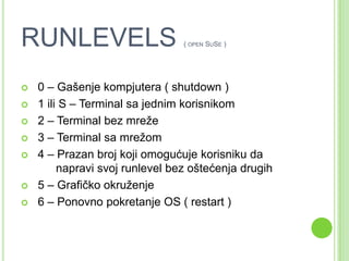 Runlevels in Linux | PPT