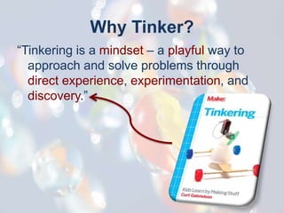 Run, Marble, Run! A Tinkering Experience | PPTX | Hobbies & Interests