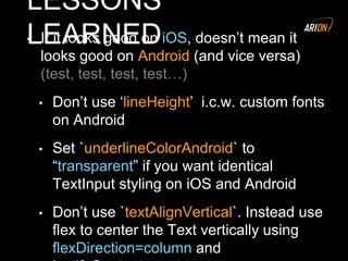 Building a Running App With react-native | PPT
