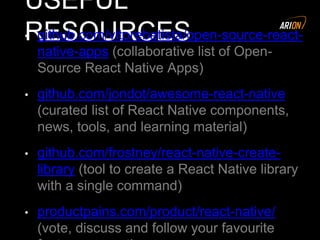 Building a Running App With react-native | PPT