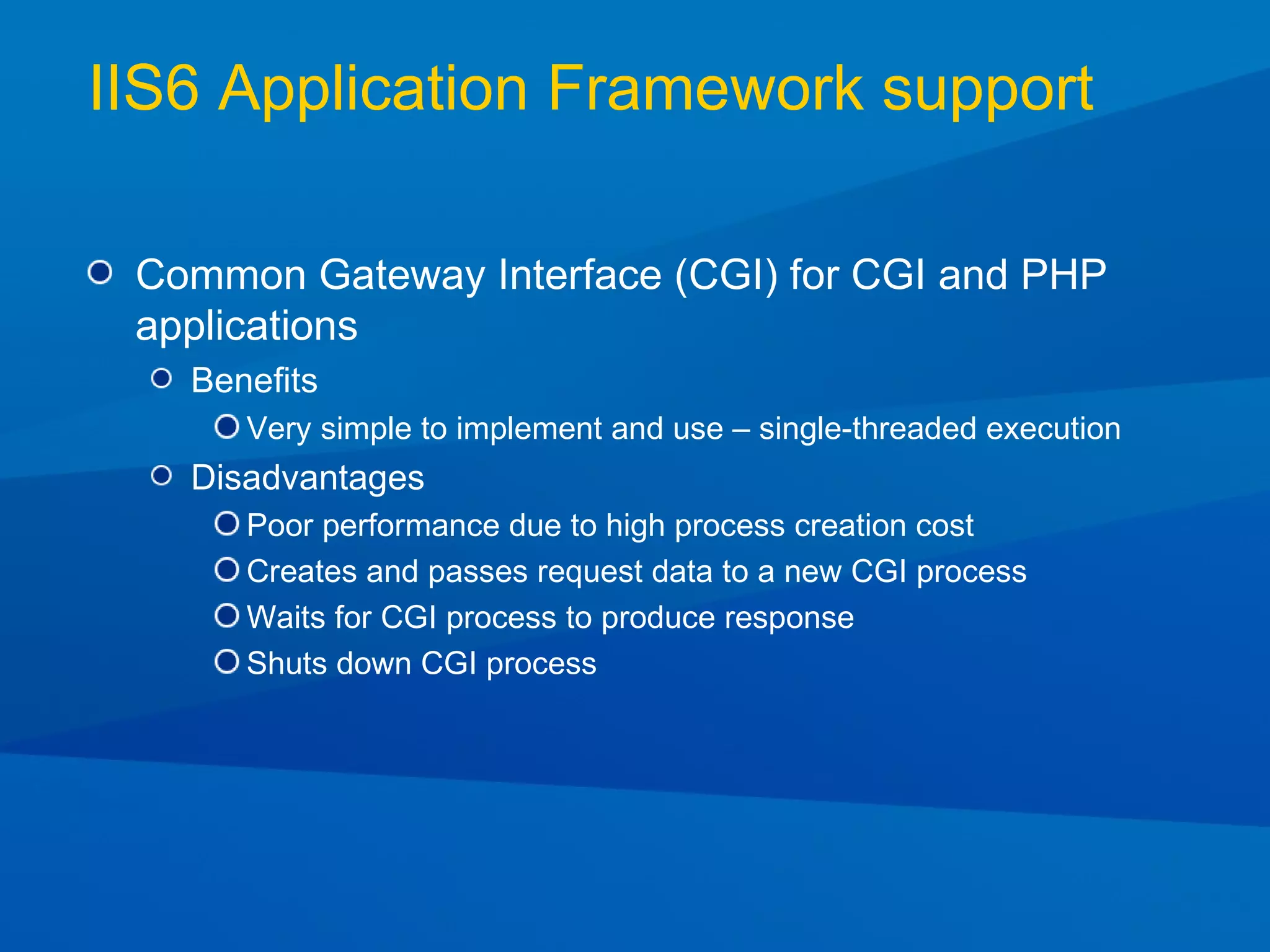 Running PHP on Windows Technical Overview | PPT