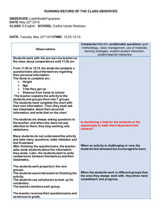 Running record-of-the-class-observed | DOCX