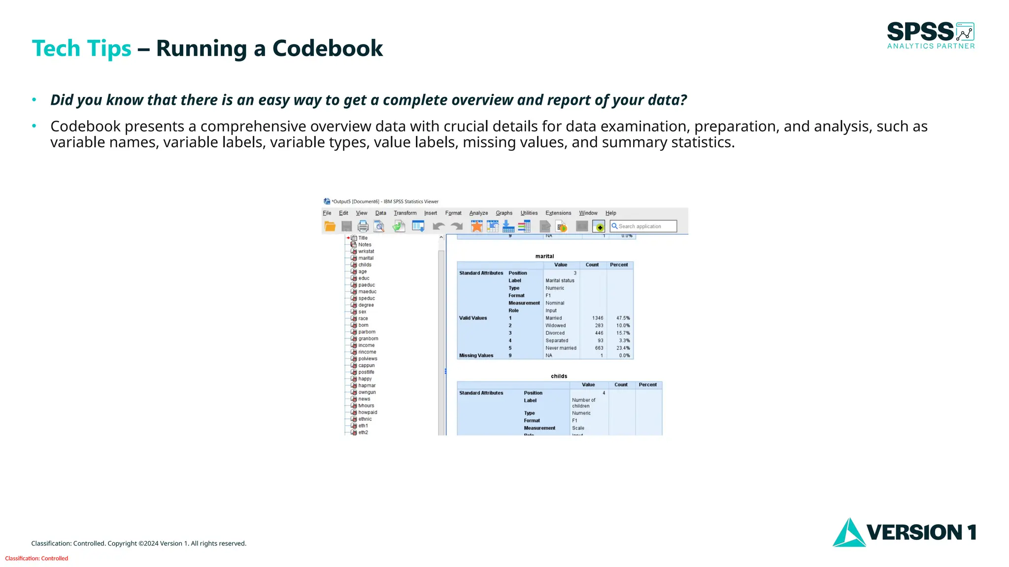 Running a Codebook in IBM SPSS Statistics .pptx