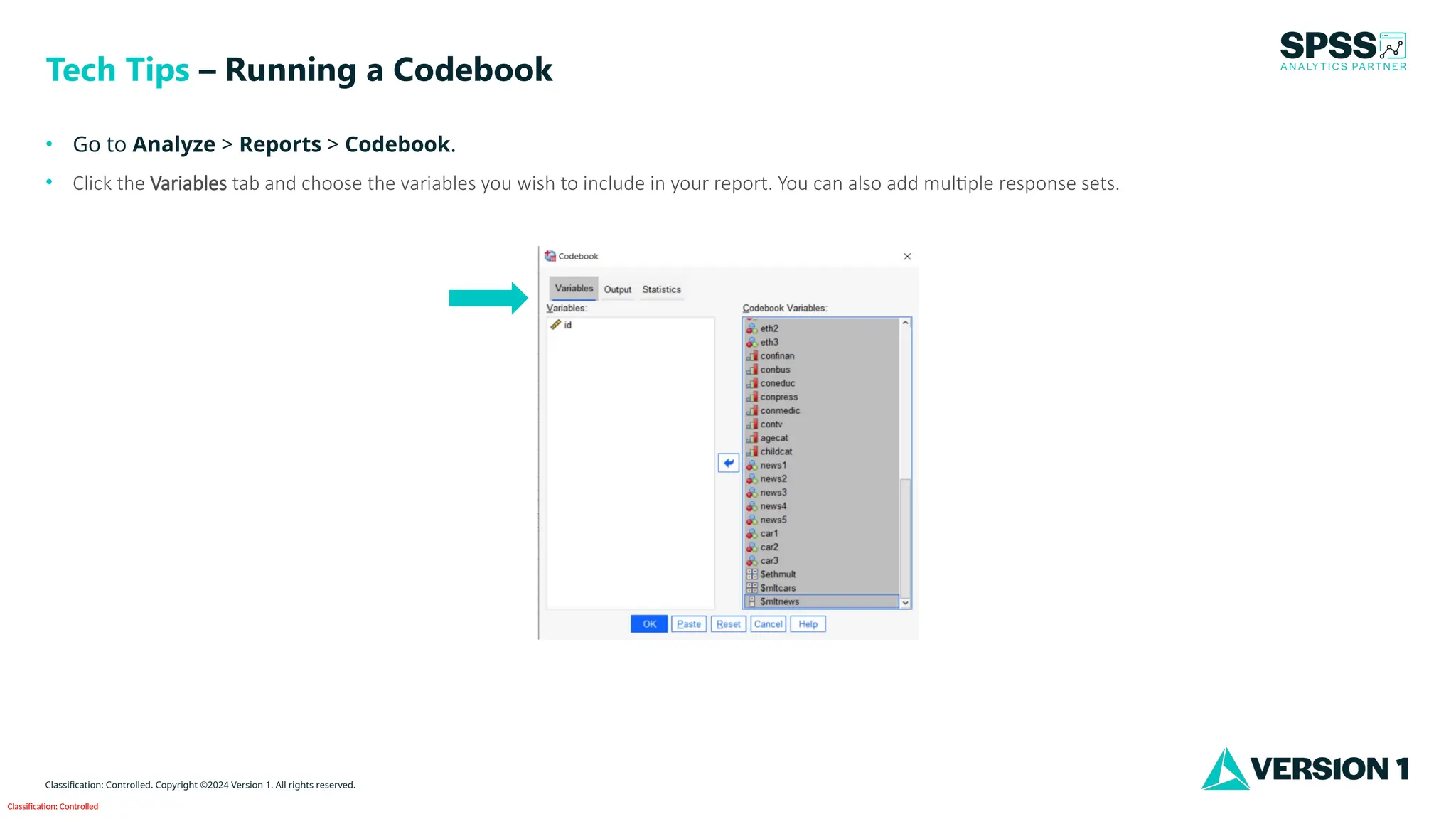 Running a Codebook in IBM SPSS Statistics .pptx