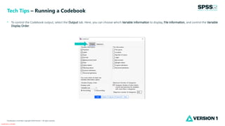 Running a Codebook in IBM SPSS Statistics .pptx