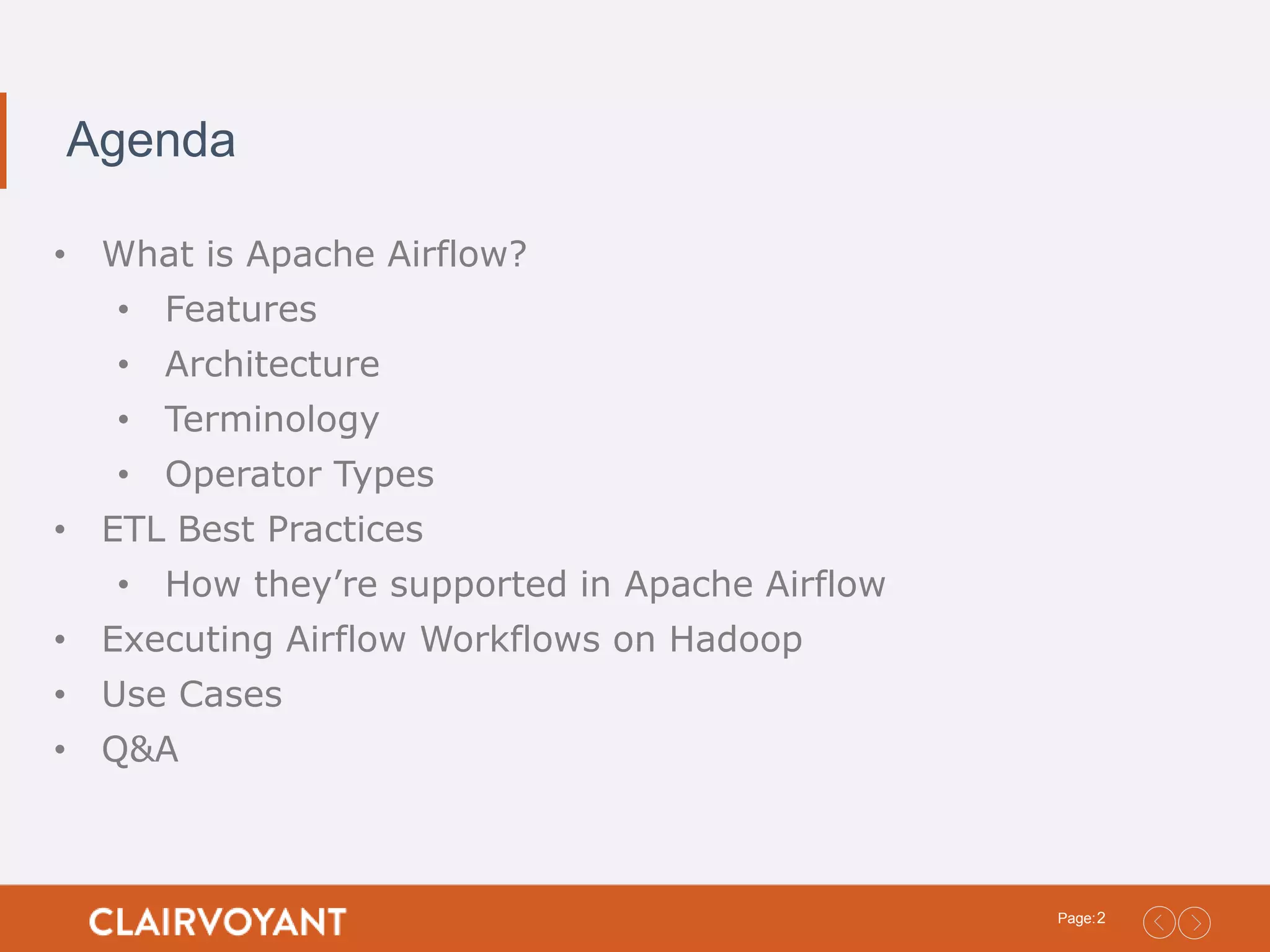 Running Airflow Workflows as ETL Processes on Hadoop | PPT Running Airflow Workflows as ETL Processes on Hadoop | PPT