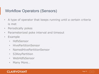 Running Airflow Workflows as ETL Processes on Hadoop | PPT