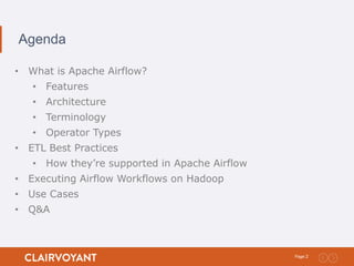Running Airflow Workflows as ETL Processes on Hadoop | PPT