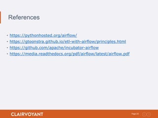 Running Airflow Workflows as ETL Processes on Hadoop | PPT