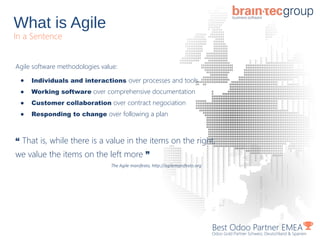 Running an Agile Project with Odoo | PDF