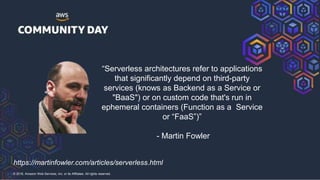 Lambda land: Running a serverless ticketing platform for less than $2 a ...