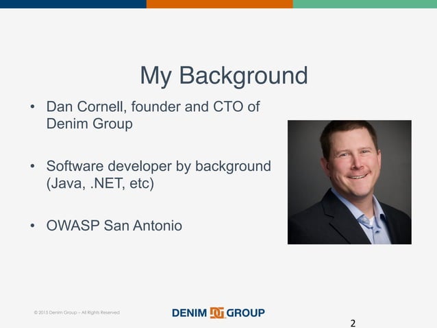 Running a Software Security Program with Open Source Tools | PPT