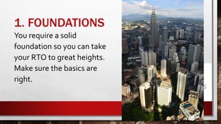 Running a successful RTO Training Organisation | PPTX