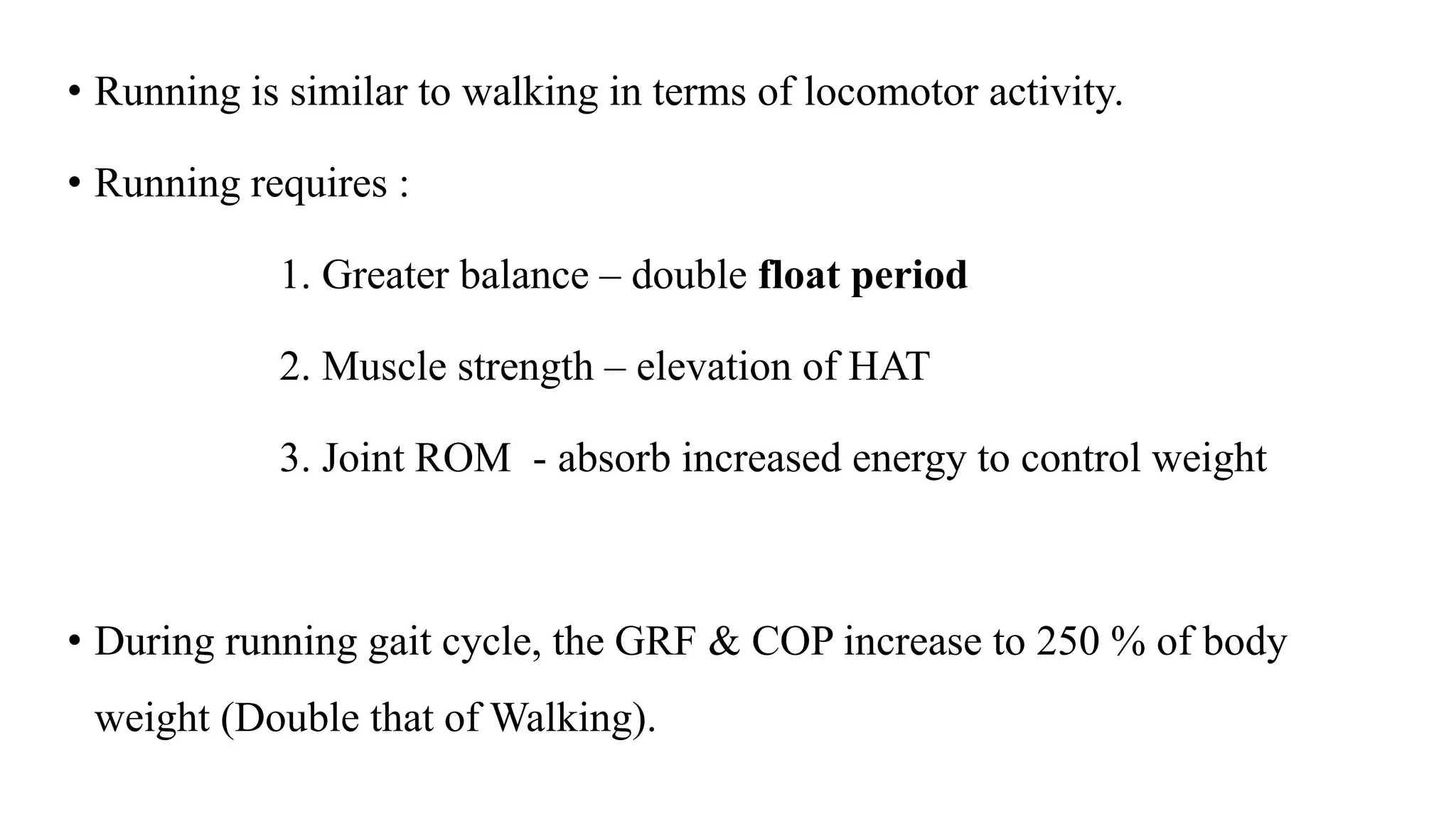 Running biomechanics | PPTX
