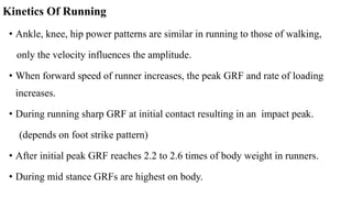 Running biomechanics | PPTX