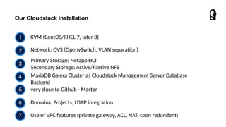 Sven Vogel: Running CloudStack and OpenShift with NetApp on KVM | PDF | Cloud Computing | Internet