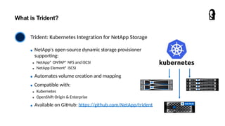 Sven Vogel: Running CloudStack and OpenShift with NetApp on KVM | PDF