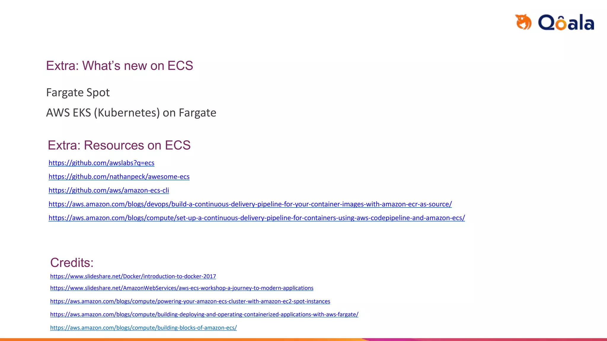 Running containerized application in AWS ECS | PDF