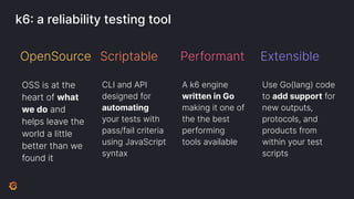 Running distributed load tests with k6 | PPT