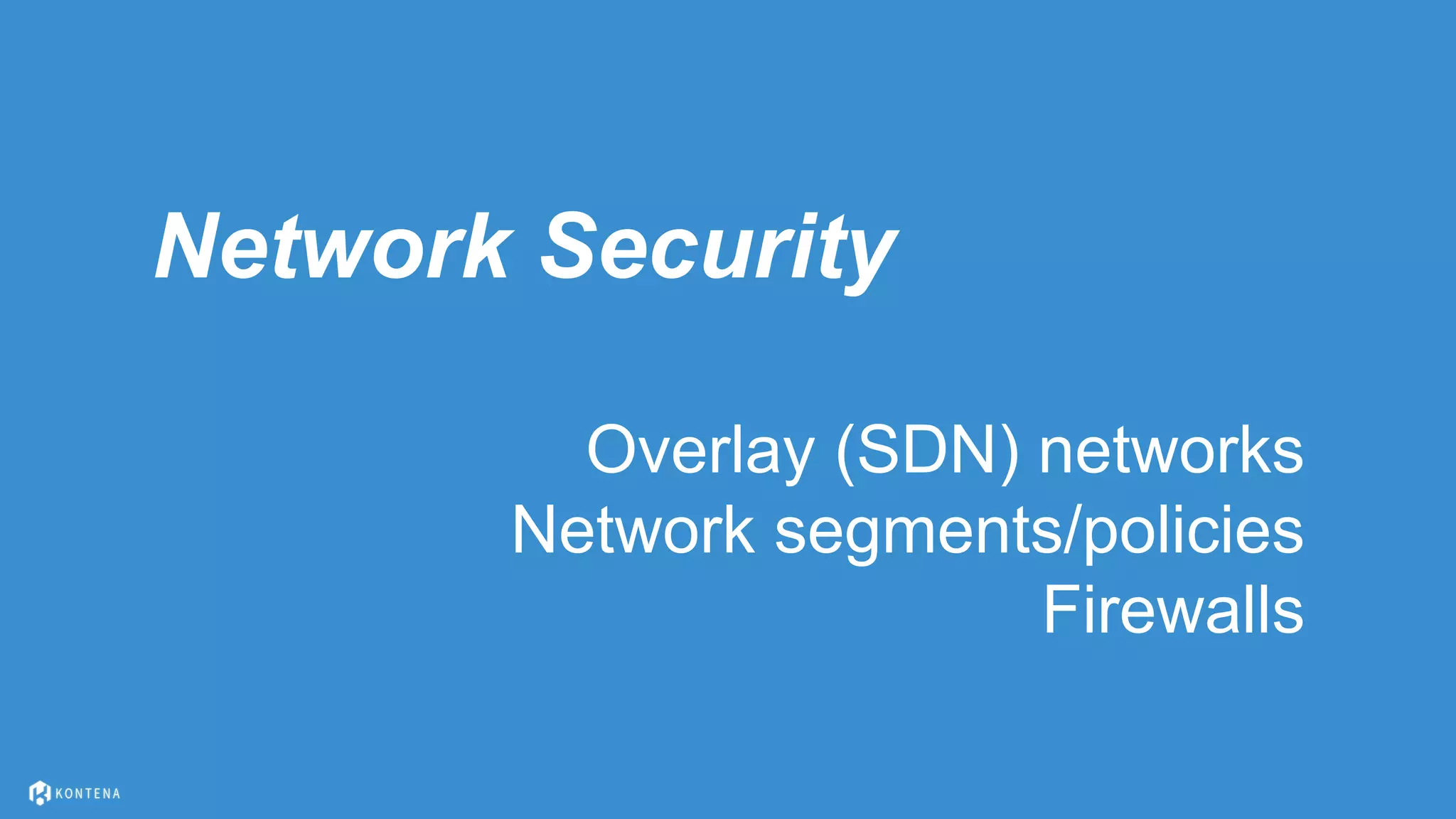 Running Docker in Production - The Good, the Bad and The Ugly | PPT